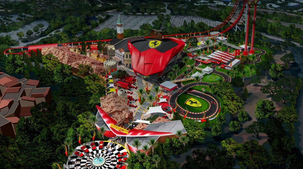 FERRARI apre il nuovo Parco Divertimenti e assume personale.